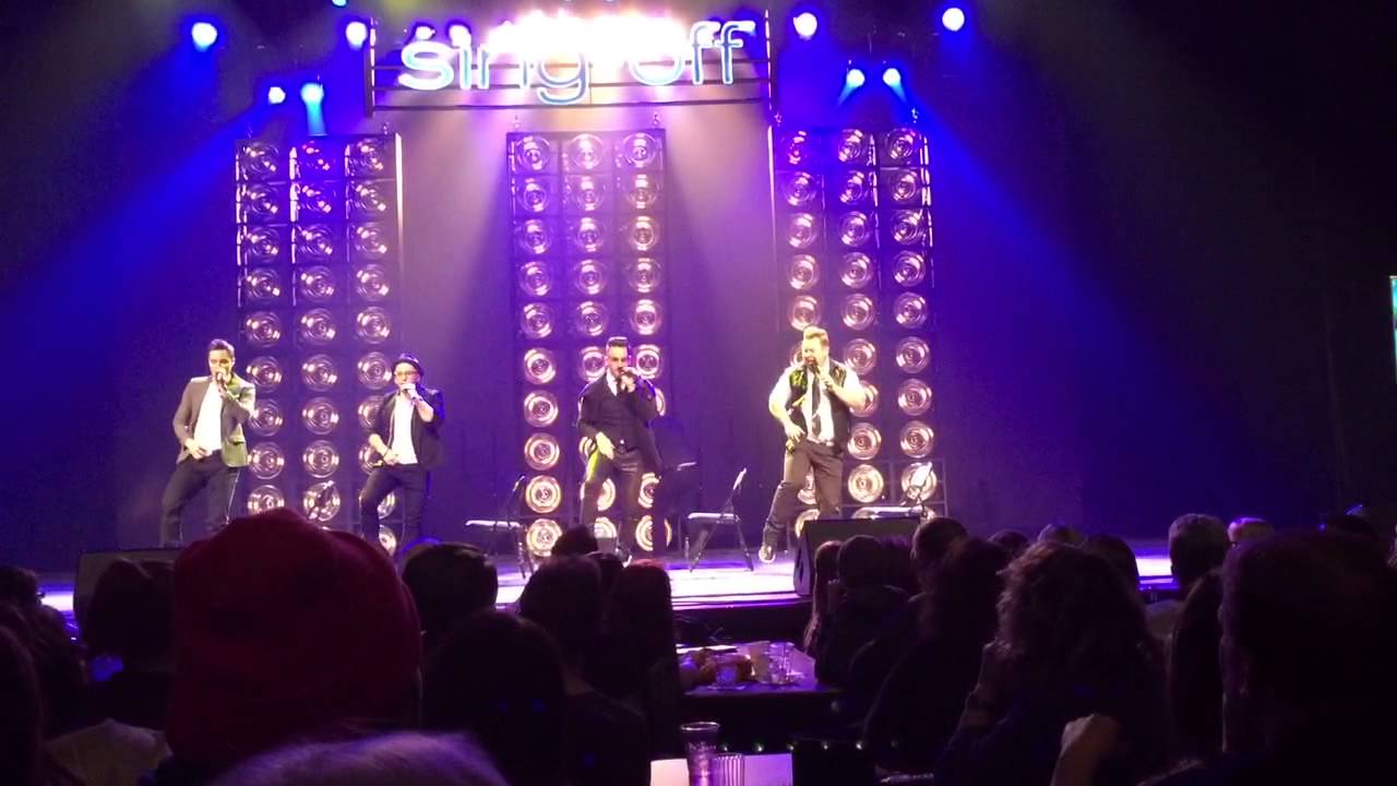 VoicePlay performs 'WOW' at The Sing-Off live show in Verona, N.Y ...