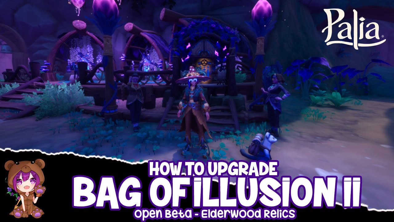 Palia How to Upgrade Relic (Bag of Illusion II) - YouTube