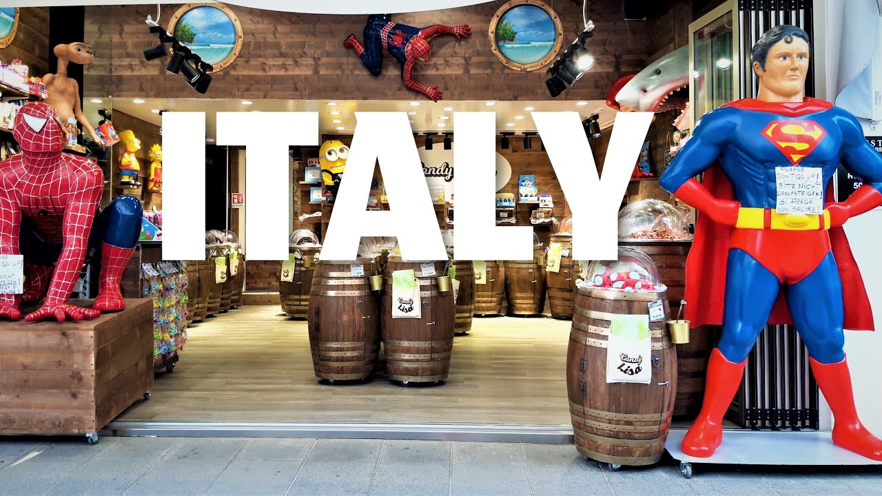 Italian candy shop "CandyLisa". - YouTube