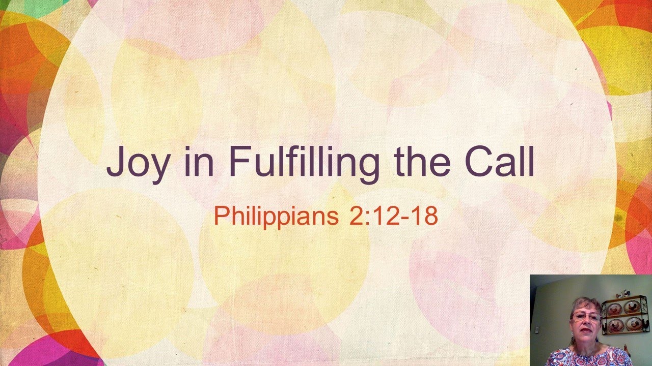 Philippians 2 12 18 May 31, 2020 - YouTube