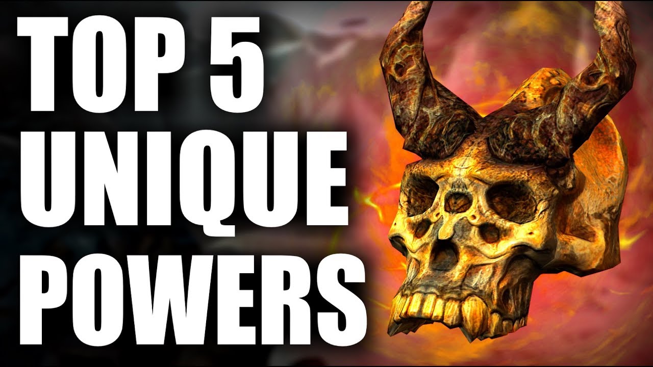 Skyrim - Top 5 Unique Powers - YouTube