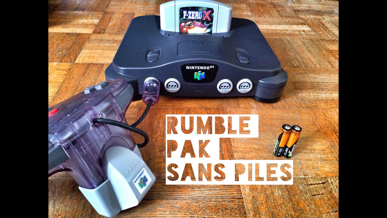 Nintendo 64 - Mod Rumble Pak sans piles - YouTube