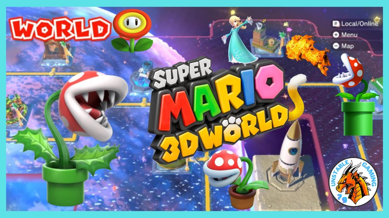Super Mario 3D World - World Flower - Walkthrough - YouTube