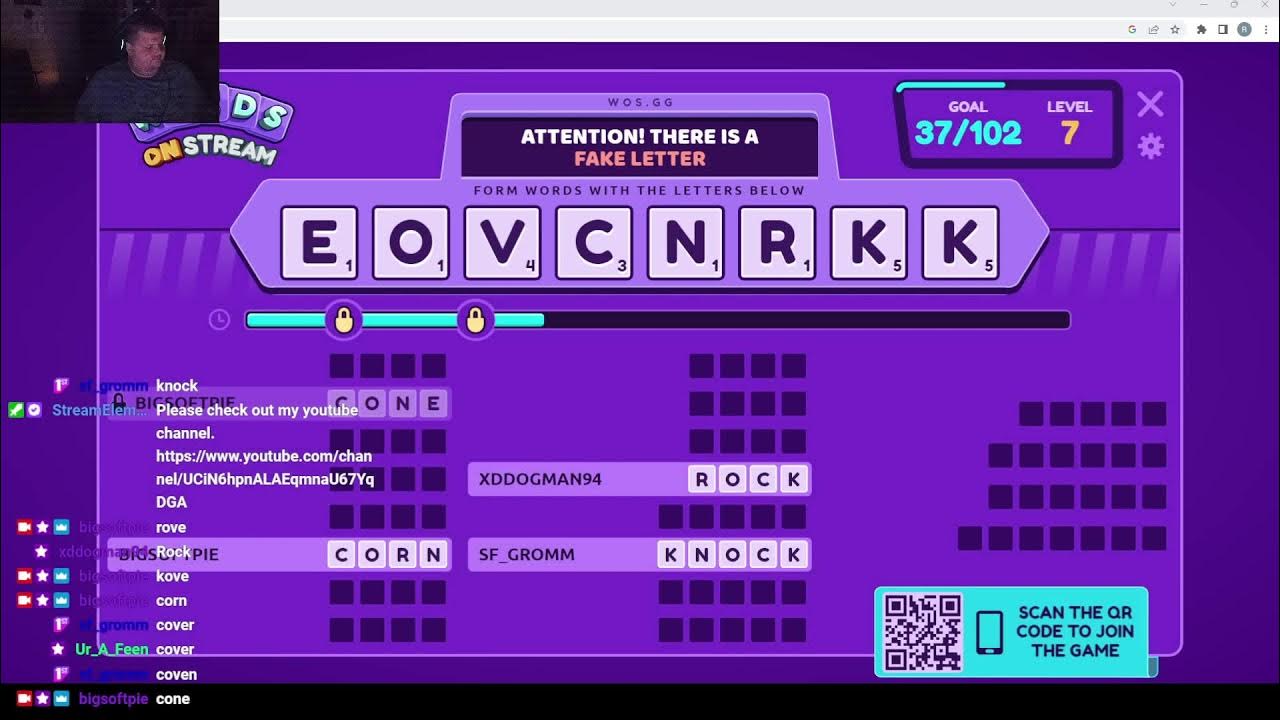 COME spell WORDS WITH ME FOR A WHILE - YouTube