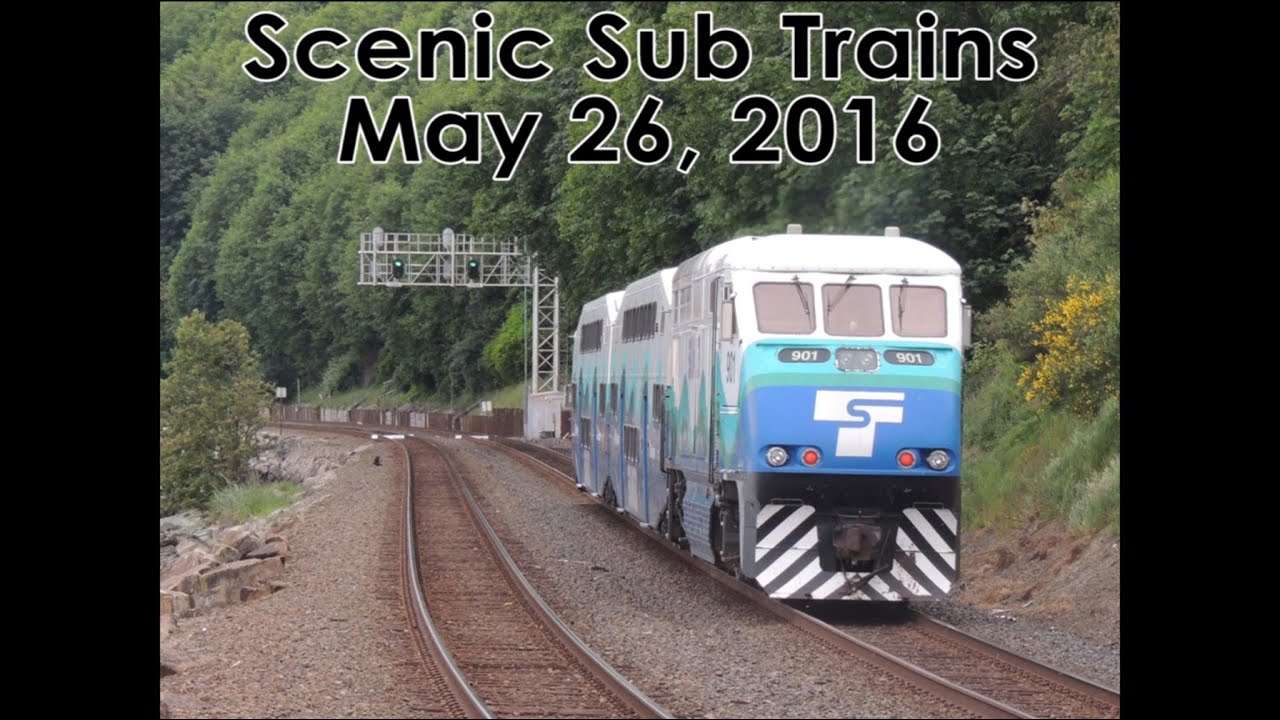 Low Tides, High Expectations - Trains on the BNSF Scenic Sub, May 26th ...