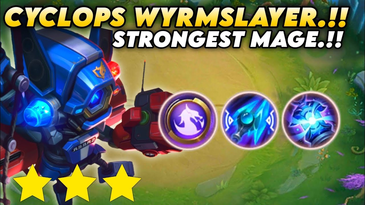CYCLOPS WYRMSLAYER.!! STRONGEST MAGE.!! MAGIC CHESS MOBILE LEGENDS ...