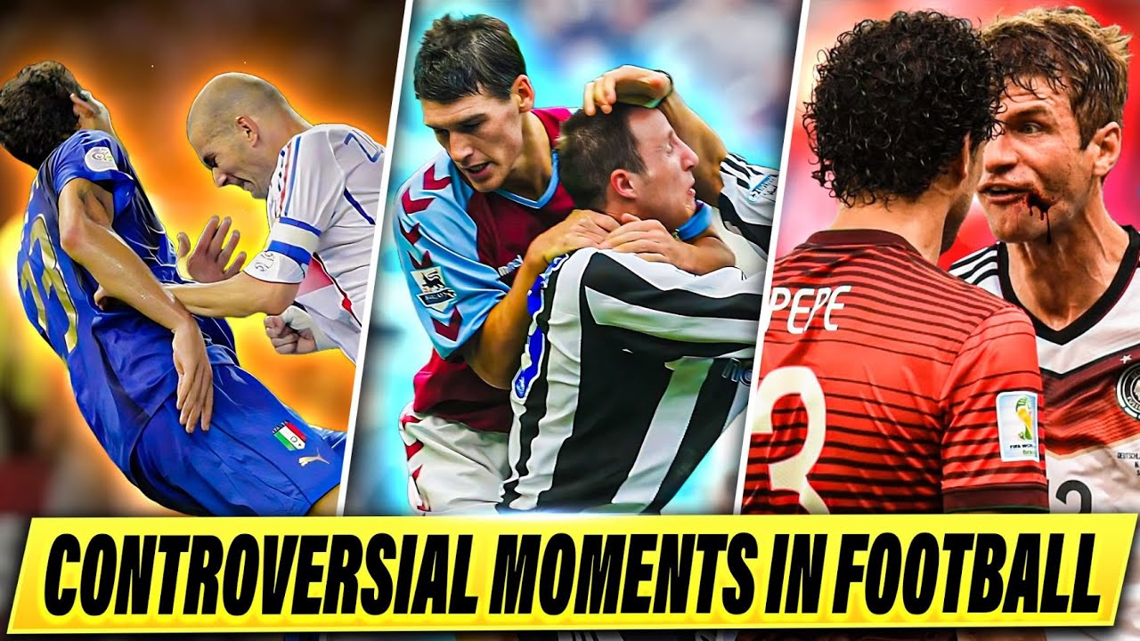 Most Controversial Moments In Football History - YouTube