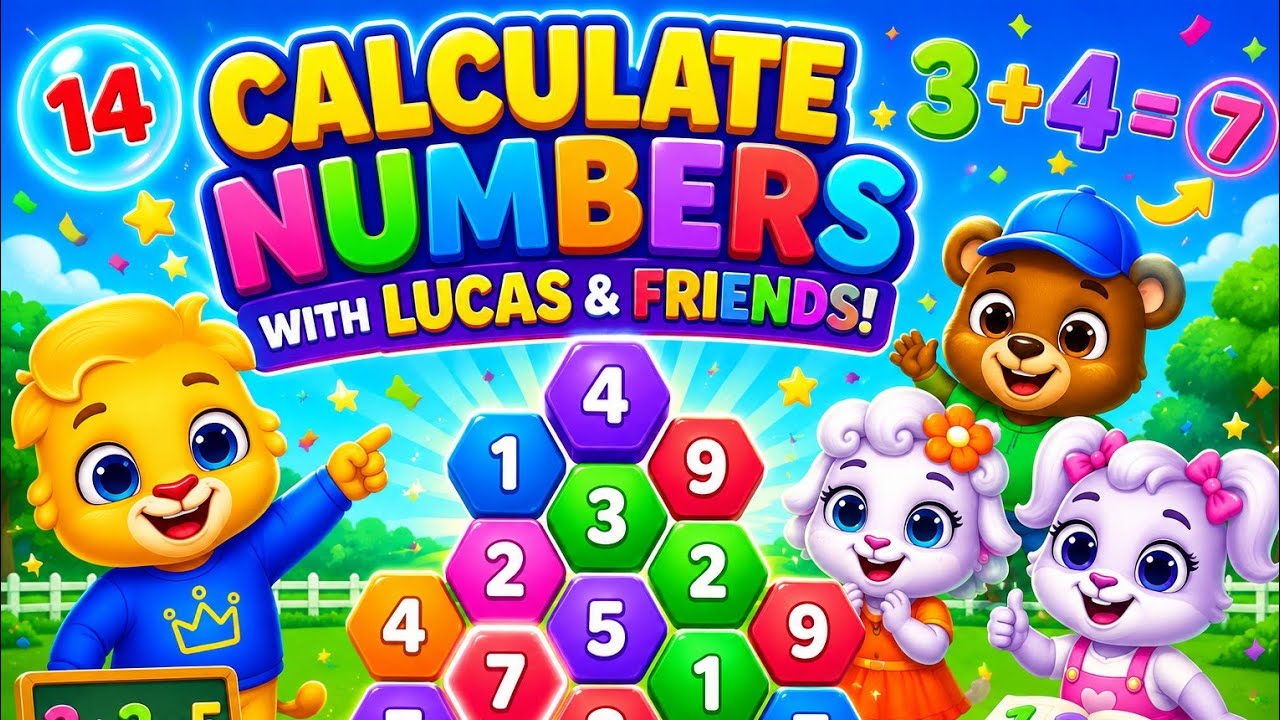 "Calculate Numbers with Lucas and Friends!🌏💻 - YouTube