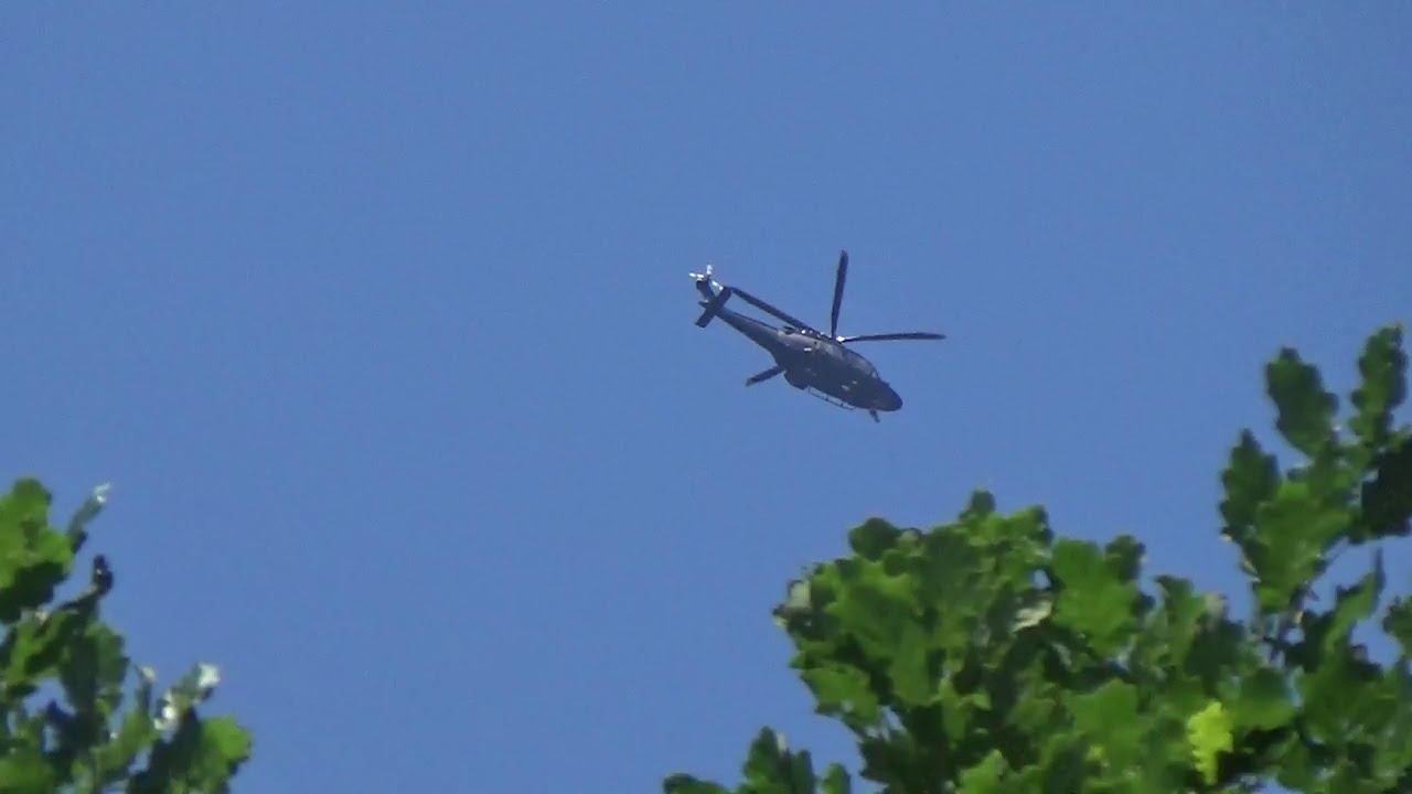 Jetheli Leonardo Spa AW169 G-GETU flying over Great Hollands HD 28/6 ...