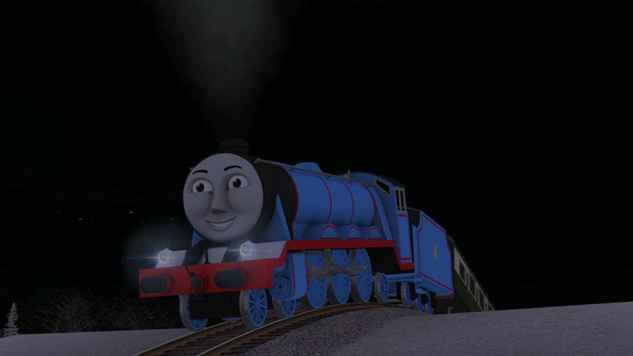 What If - #1 | Gordon went down The Roller Coaster Polar Express - YouTube