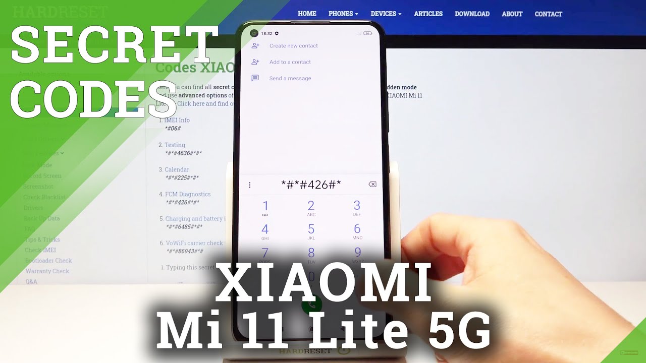 Secret Codes on XIAOMI Mi 11 Lite 5G - YouTube