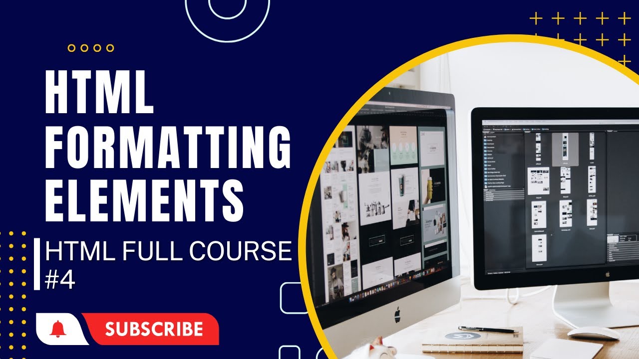 4 Html Formatting Elements Html Full Course Infinity Web Santosh Ghimire Youtube