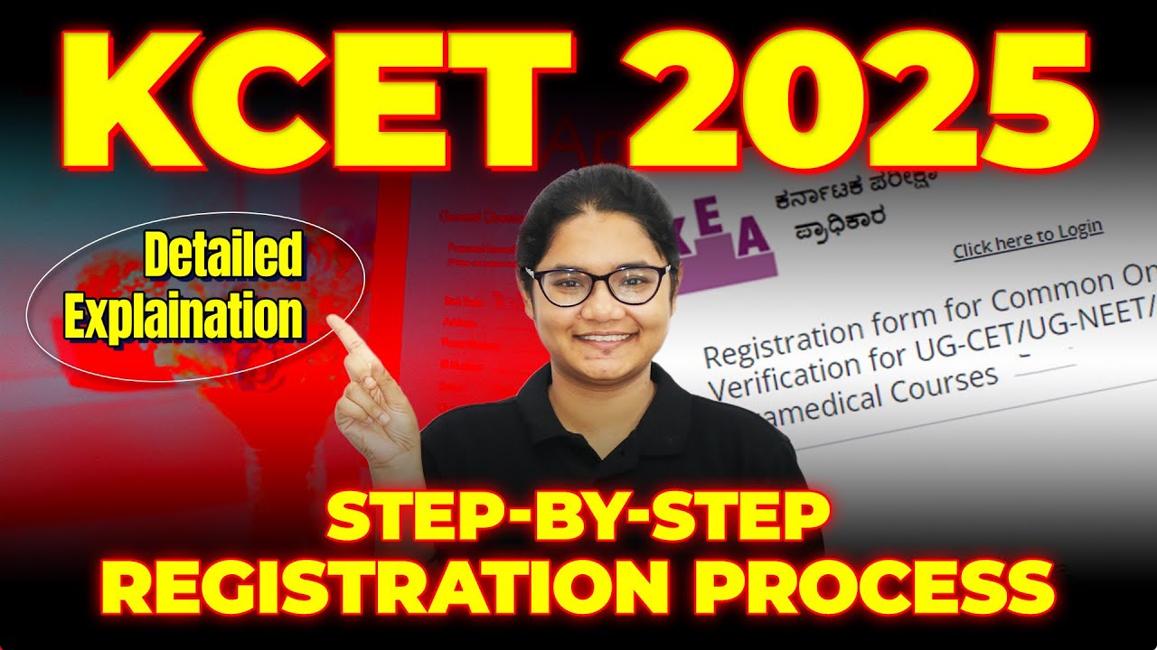 KCET 2025 Registration Process | Step-by-Step Registration and Document ...