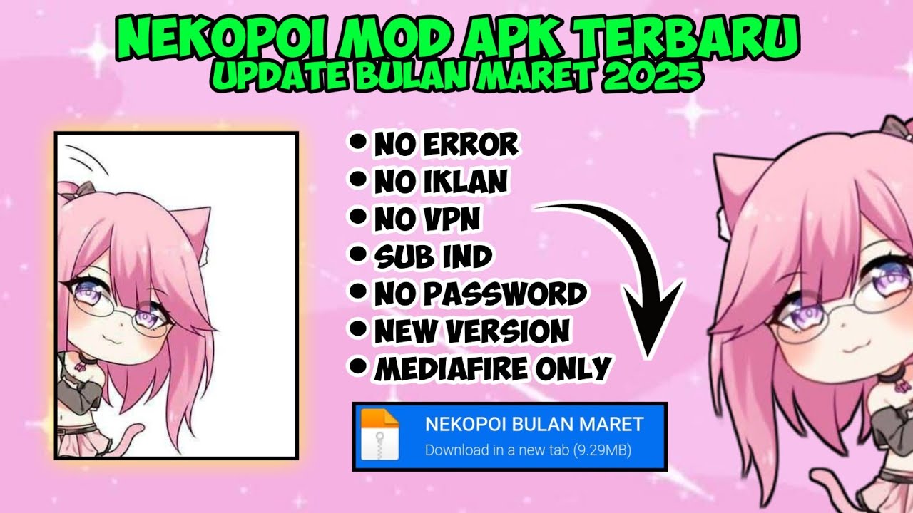 New Update! Download Aplikasi Nekopoi MOD APK Terbaru Bulan Maret 2025 - Gameplay Mobile Legend ...