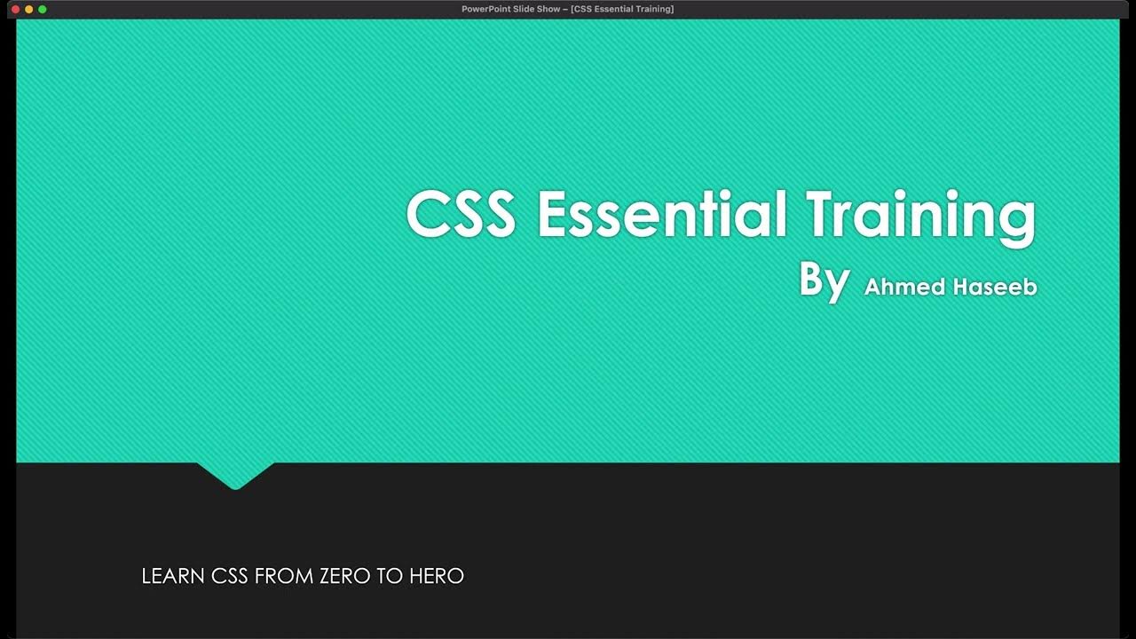 01 - Ready to Code? Setting Up Your CSS Environment & Tools - YouTube