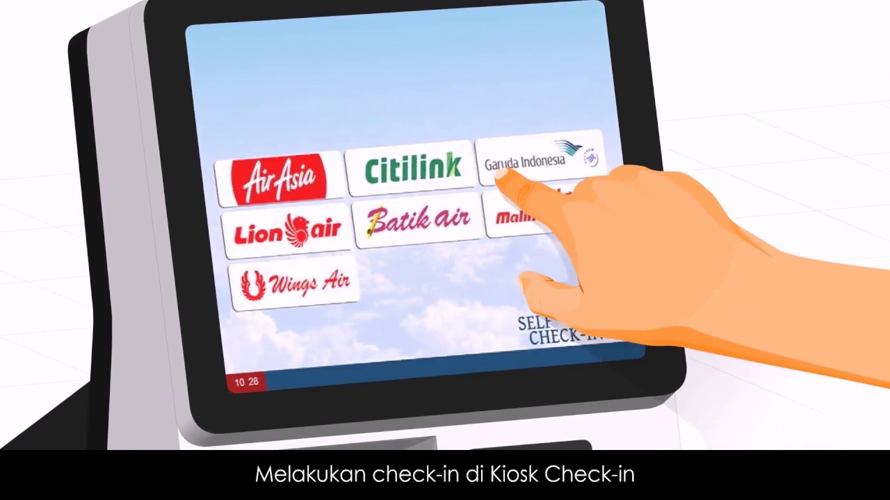 Seamless Boarding Kios Check-in 2019 - YouTube