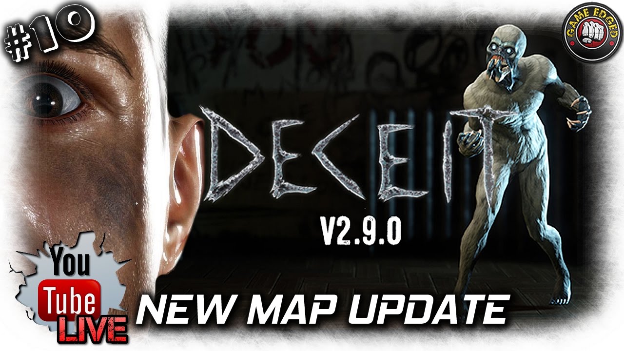 Deceit | New Map Update V2.9.0 | EP10 | Live Stream | Let's Play Deceit ...