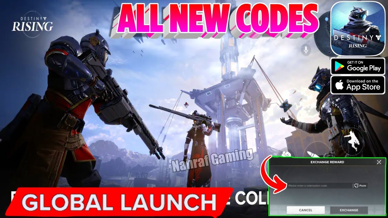 *New* Destiny Rising Gameplay & Gift Codes | Destiny Rising Codes - How ...