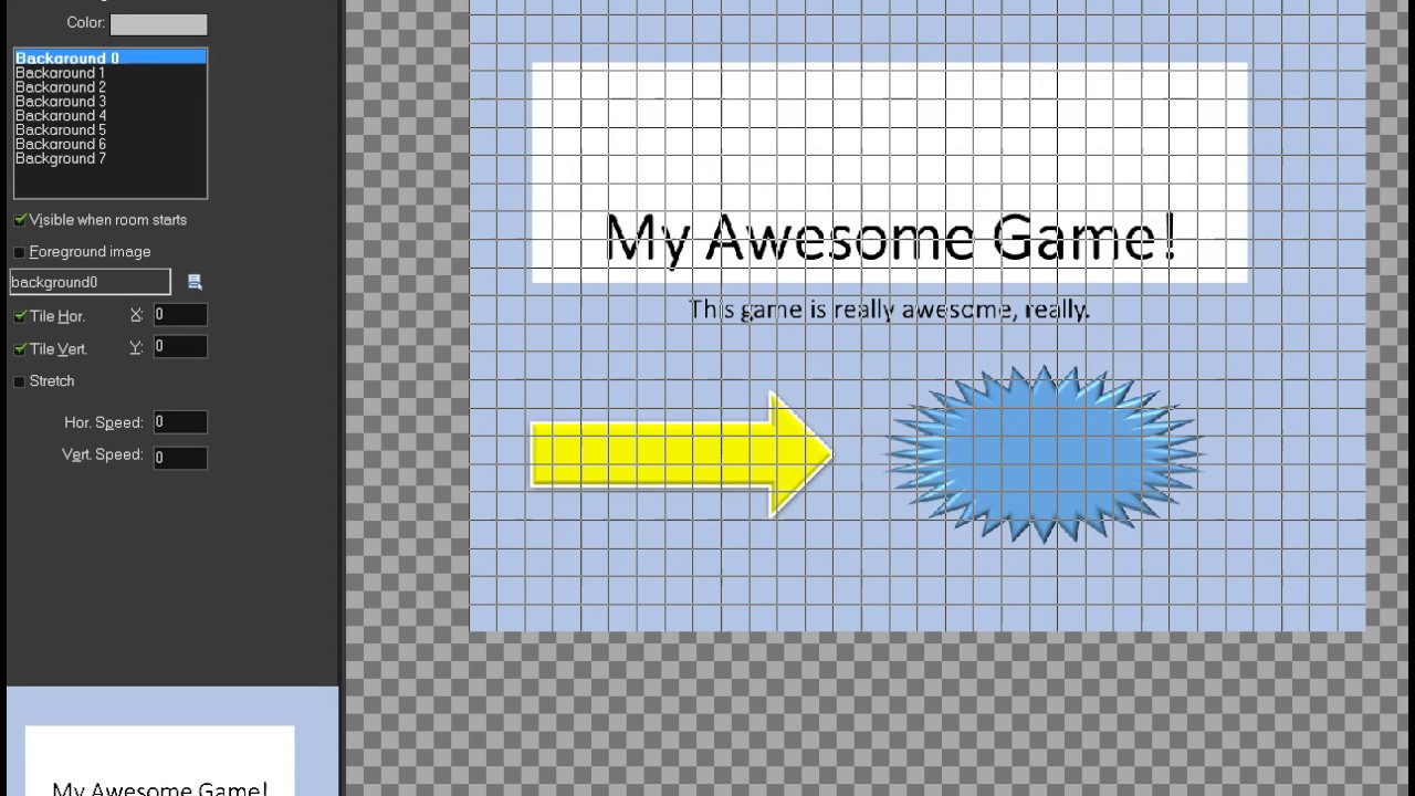 Using PowerPoint to make backgrounds and sprites - YouTube