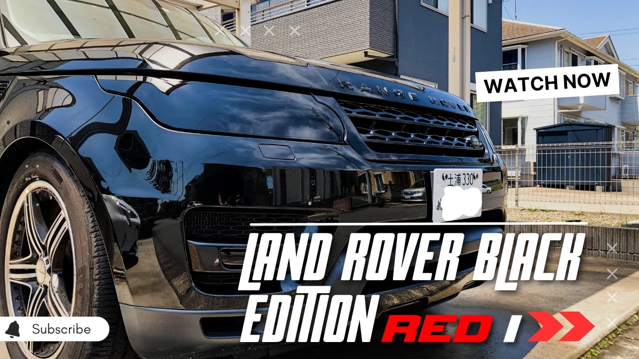 Range Rover Wrap | Luxury SUV Wrapping Project | RED I - Asumi ...