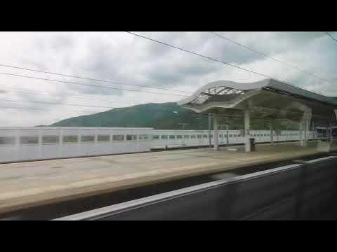 부산발 서울행 KTX 30 열차 경주역 통과 - YouTube