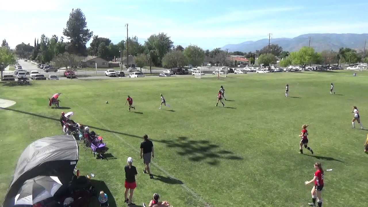 LVPSA Girls 02 White vs BYSC Corona United - YouTube