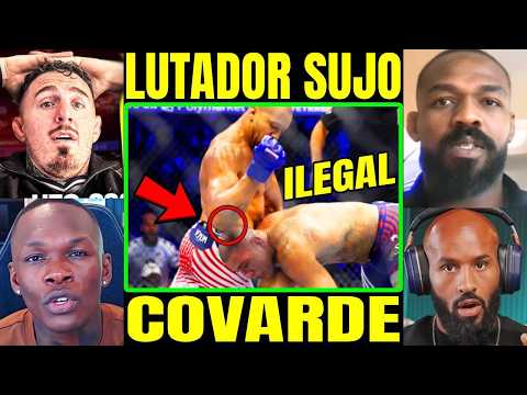 Lutadores reagem as COTOVELADAS ILEGAIS de Ciryl Gane! Alex Poatan detona Herb Dean e Ciryl Gane!