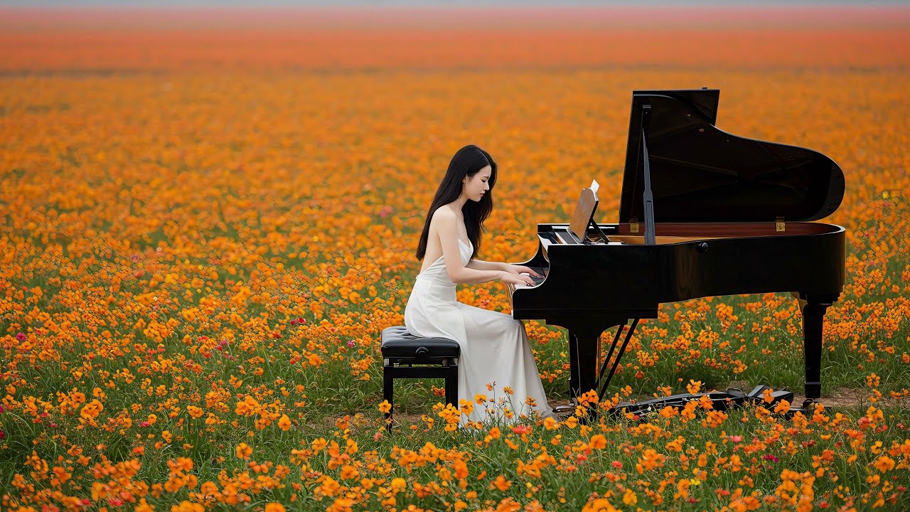 Beautiful Relaxing Music Relieves Stress, Violin Music, Peaceful Piano ...