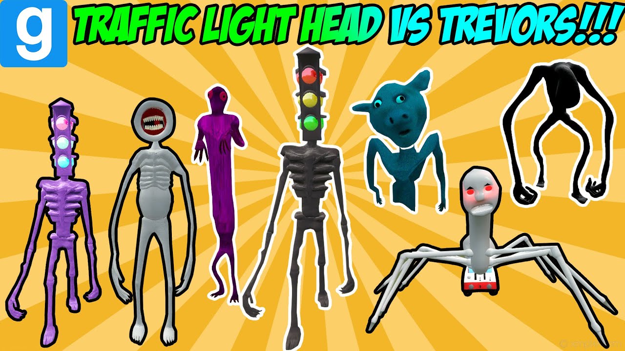 TRAFFIC LIGHT HEAD VS SOME TREVOR HENDERSON CREATURES! - Garry's Mod ...