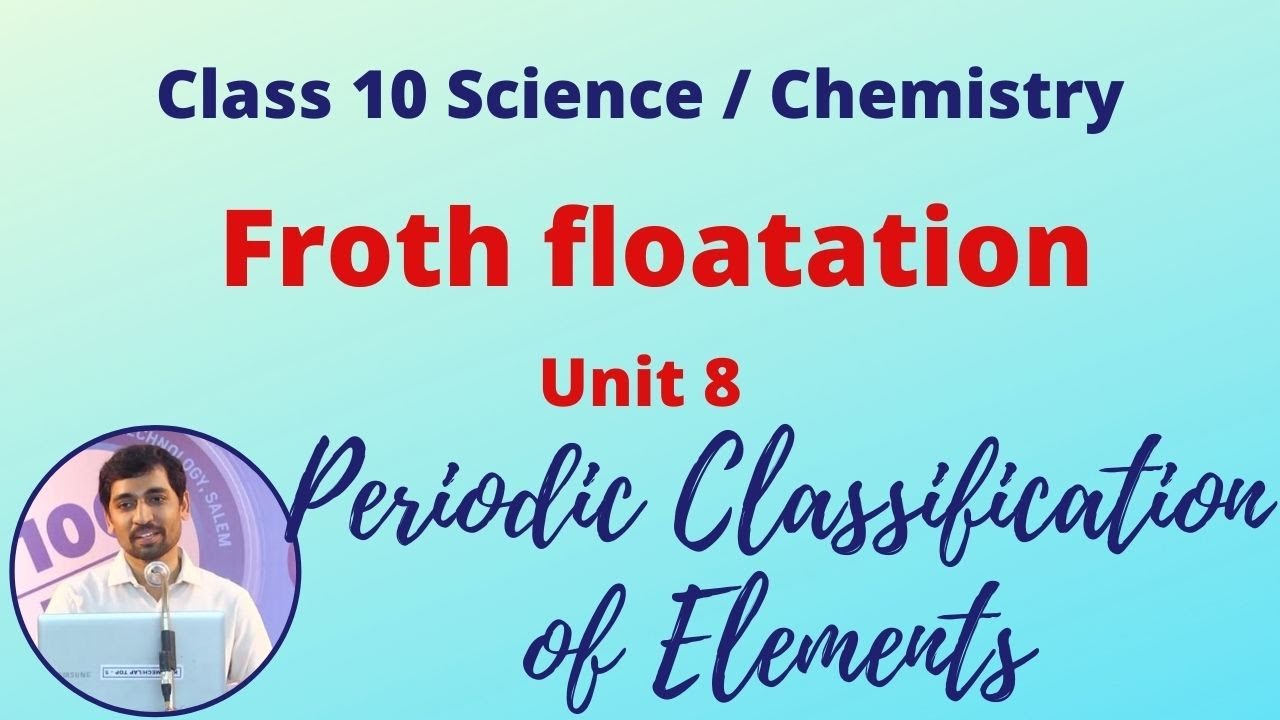 10th Chemistry Froth floatation Unit 8 Periodic Classification of ...