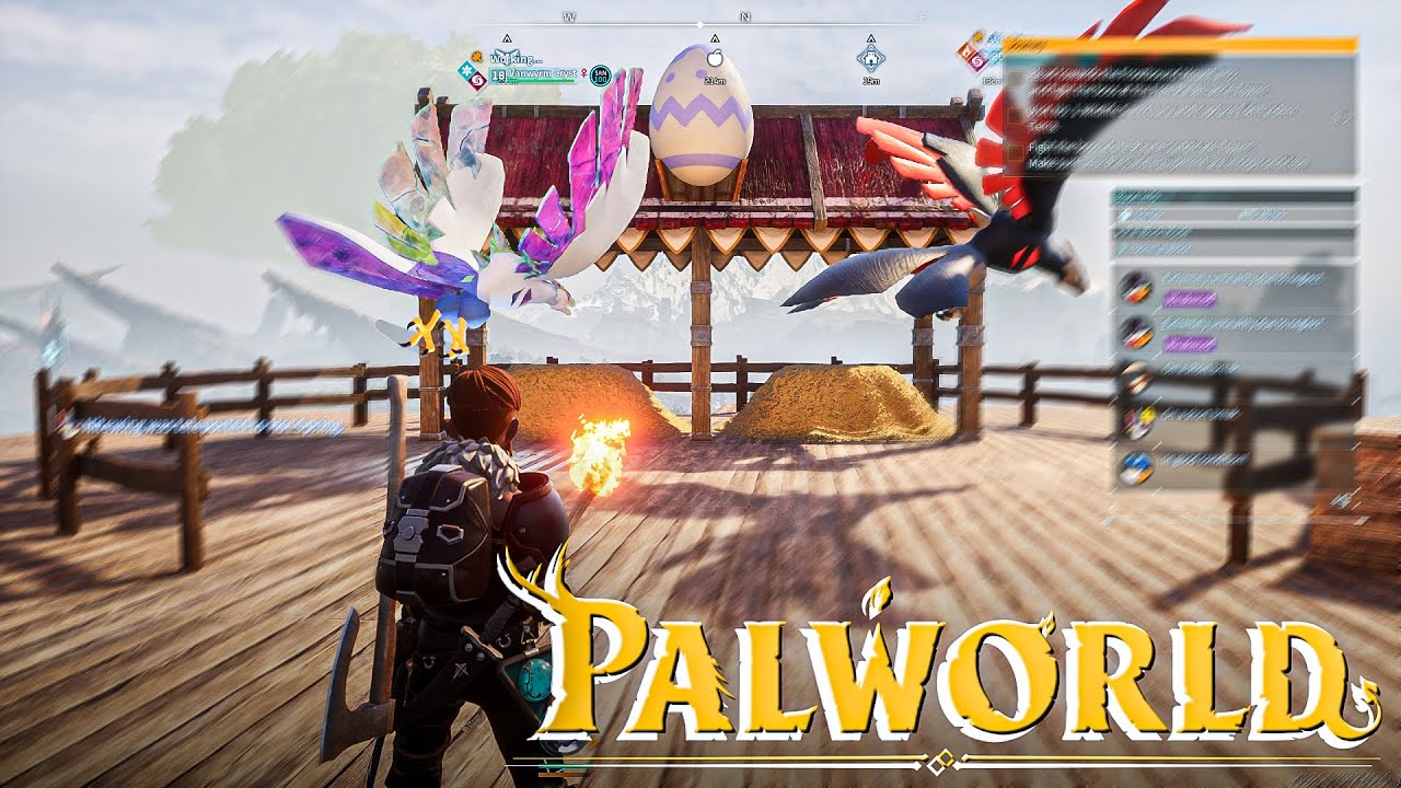 PALWORLD #13 - Breeding my Flying type (No commentary) - YouTube
