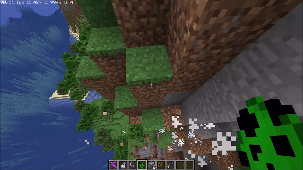 Minecraft Rocket Jump - YouTube