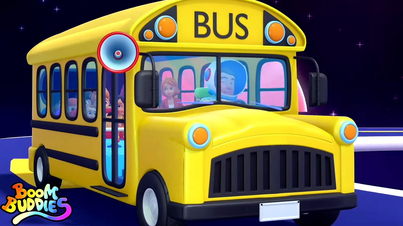 Wheels On The Bus, Nursery Rhymes and School Bus Song for Kids - YouTube