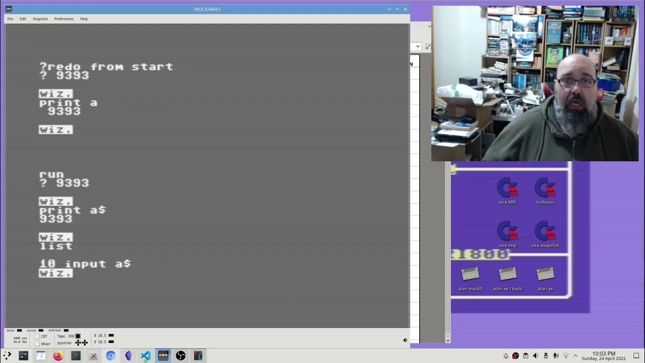 Learn Commodore 64 BASIC #04 - Reading user input - YouTube