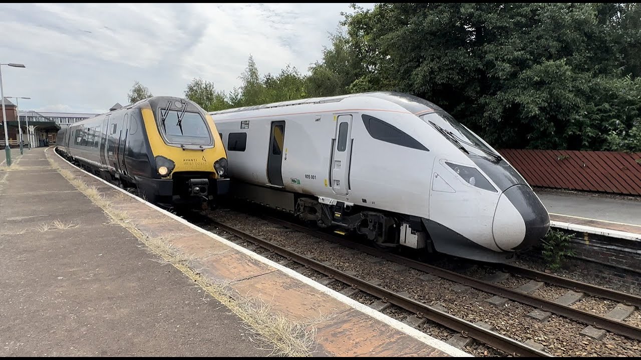 Trains at Llandudno Junction Class 805s first Visit to North Wales for ...