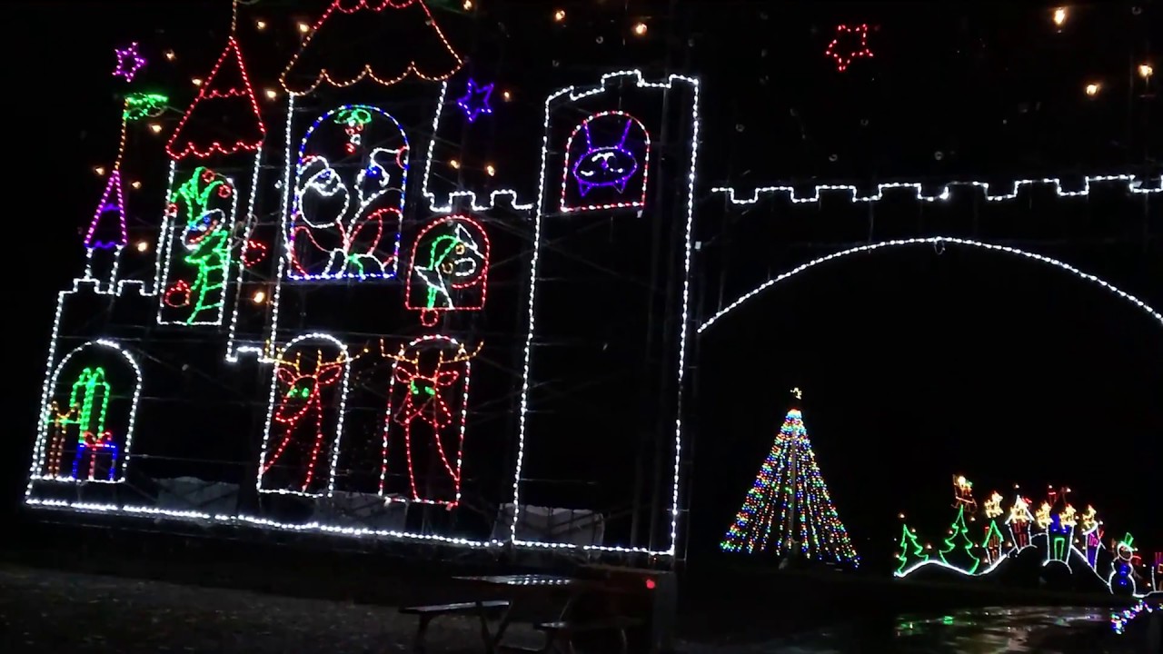 Lights on the Lake illuminates Onondaga Lake's trail in Syracuse - YouTube