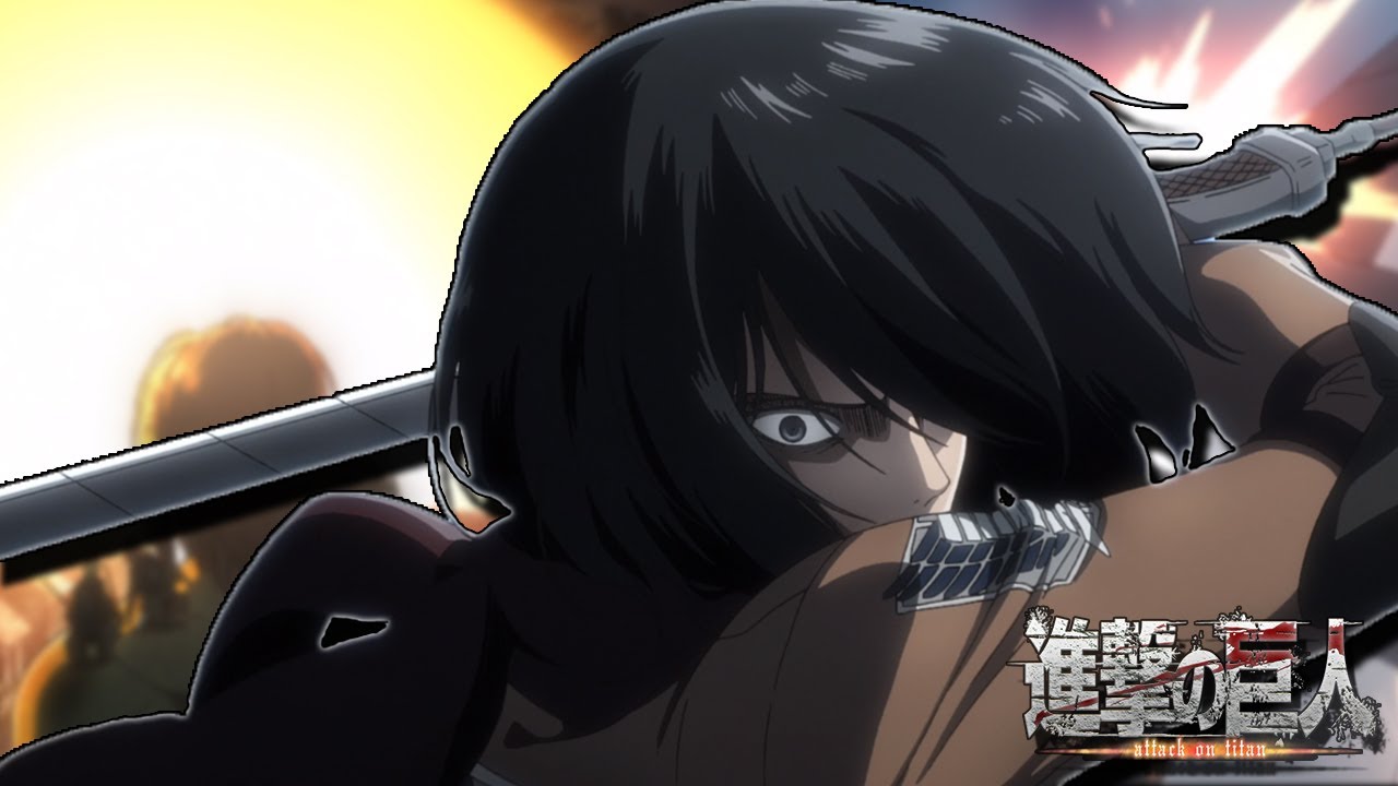TIME FOR BERTHOLDT TO SHOW UP!!! MIKASA IS THE GOAT!!! Attack on Titan ...