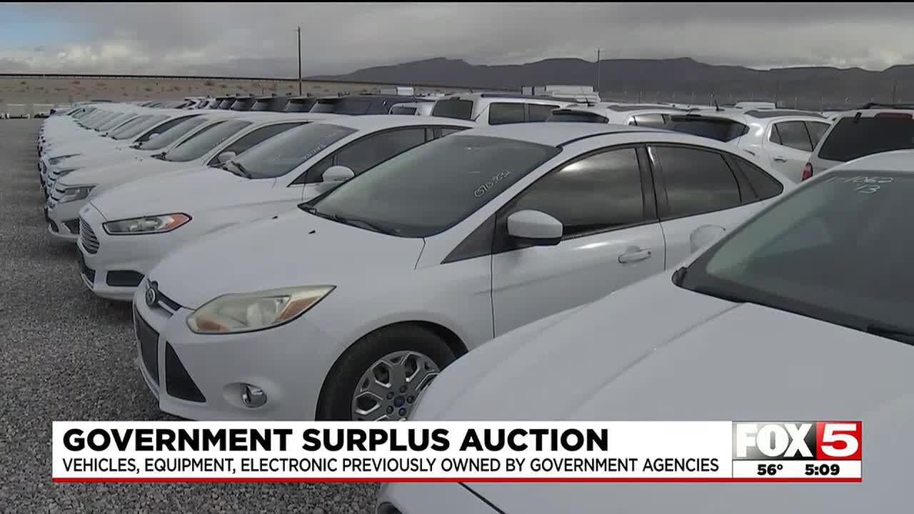 Clark County holding government surplus auction - YouTube