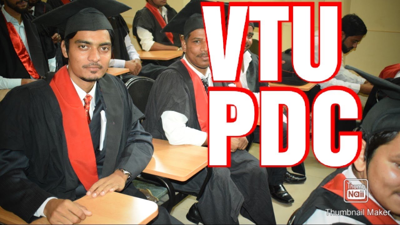 VTU PDC ( provisional degree certificate) - YouTube