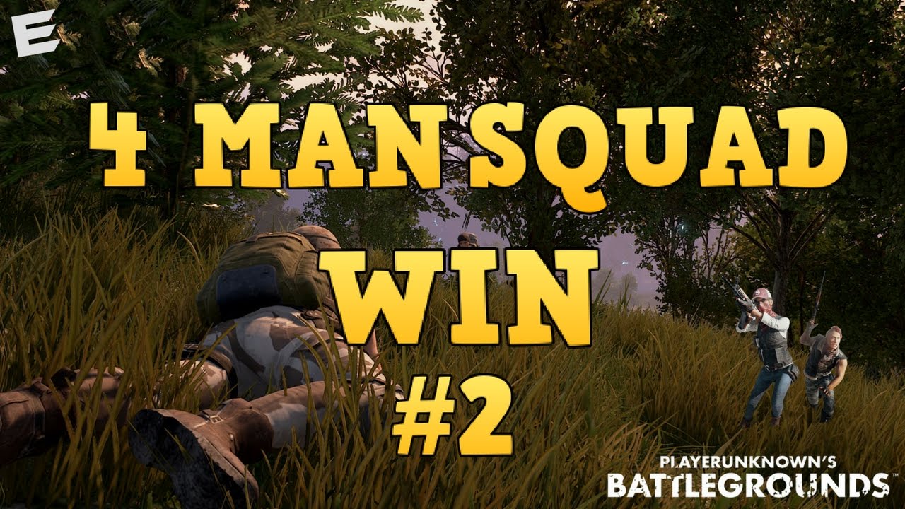 4 MAN SQUAD WIN #2 | PUBG TEAM ACTION - YouTube