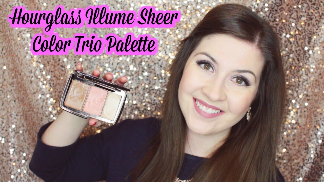 Hourglass Illume Sheer Color Trio Palette - Review & Swatches - YouTube