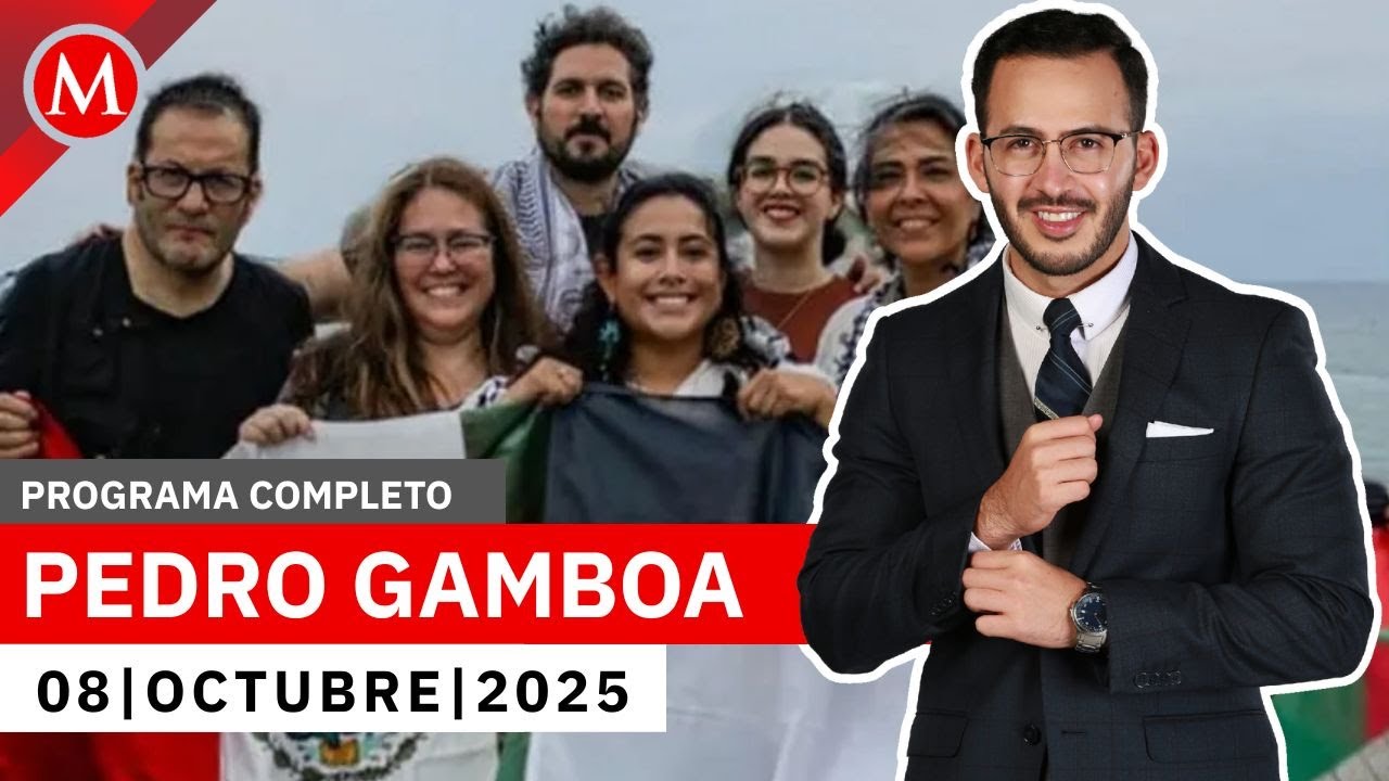 Regresan activistas mexicanos capturados por Israel | Pedro Gamboa, 8 ...