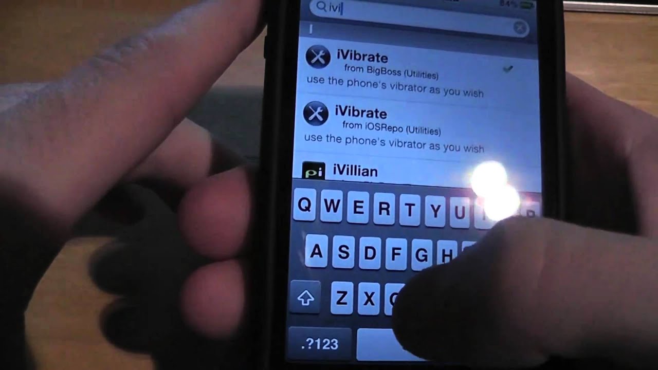 L'application iVibrate sur votre iPhone Jailbreaké - YouTube
