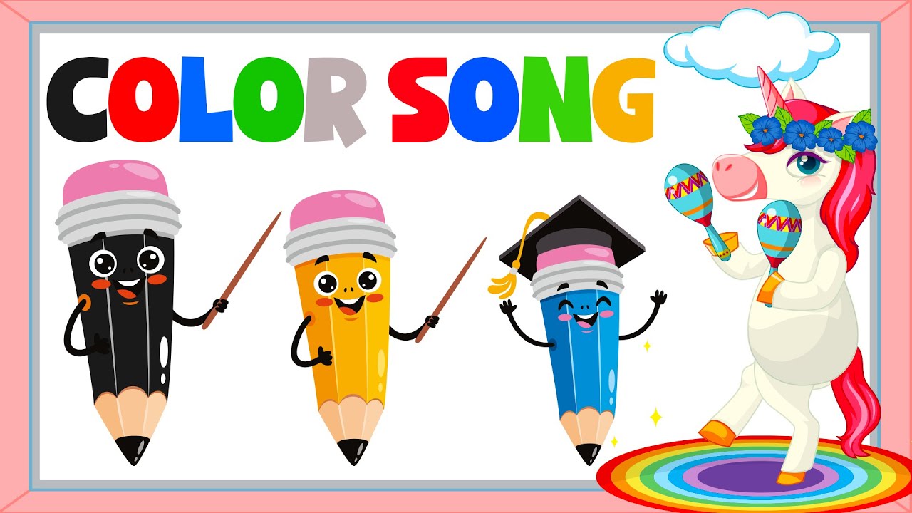 Fun and Easy Color Song for Kids - Learn Colors with this Catchy Tune ...