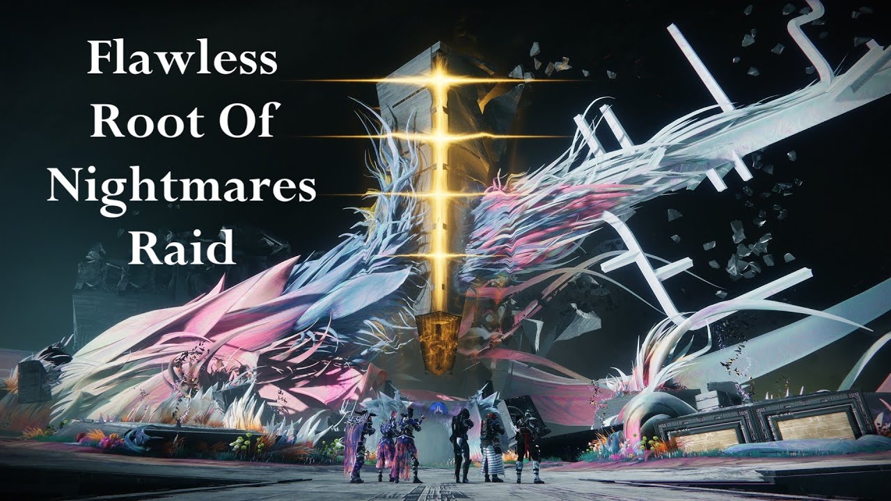 Flawless Root of Nightmares Raid | Living Nightmare Triumph - YouTube