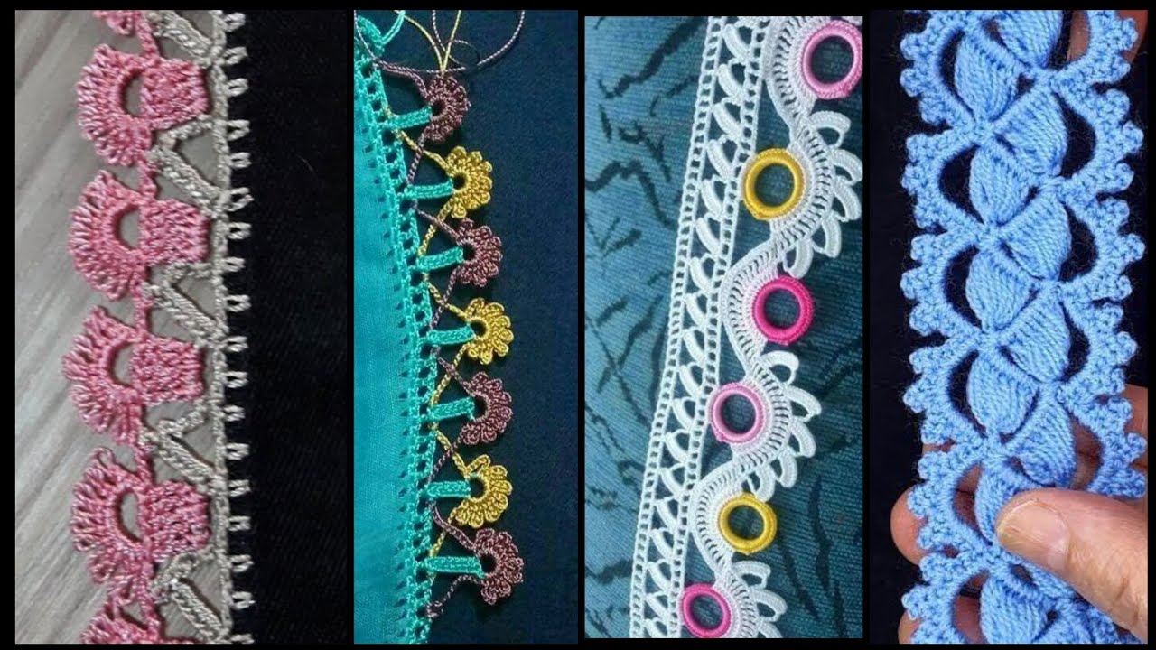 Stunning & impressive Elegant handknitted crochet lace work design ...