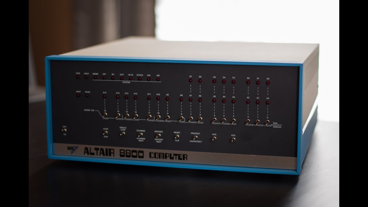 Introduction to the Altair 8800 Clone - YouTube