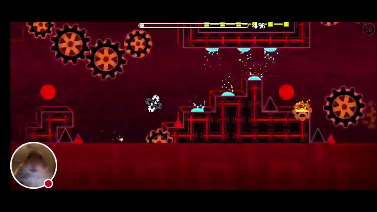 chơi sonic wave gd =) - YouTube