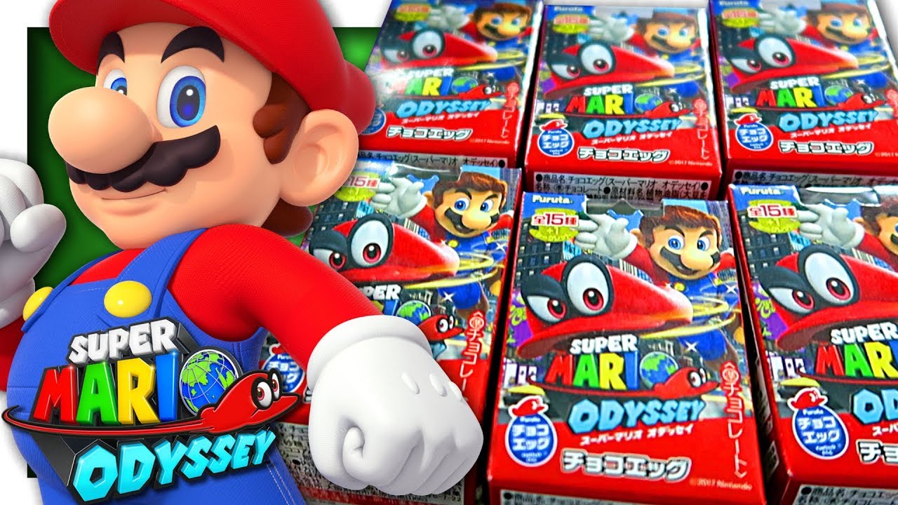 DES KINDER SURPRISE JAPONAIS SUPER MARIO ODYSSEY NINTENDO ! - YouTube