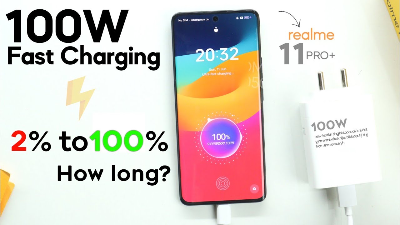 Realme 11 Pro Plus Charging Test | Full Battery Charged Time 2% to 100% ...